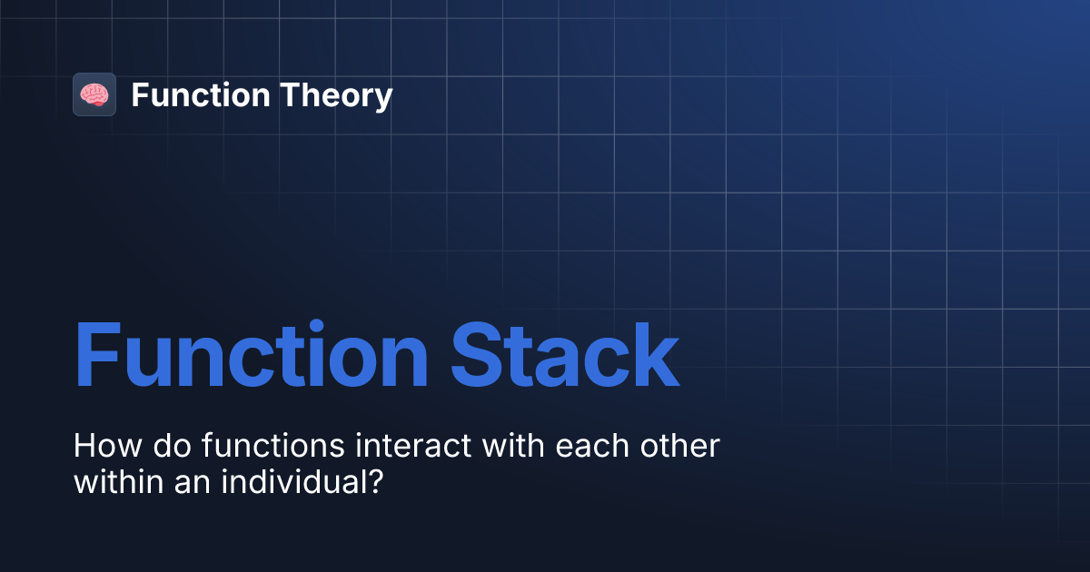 Function Stack | Function Theory